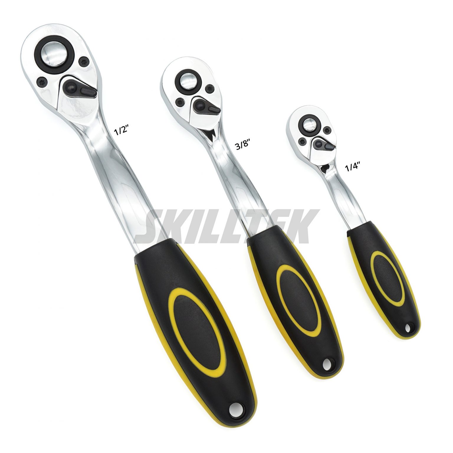 3/8" Curved Handle Oval Ratchet Supplier from Taiwan - SKILLTEK