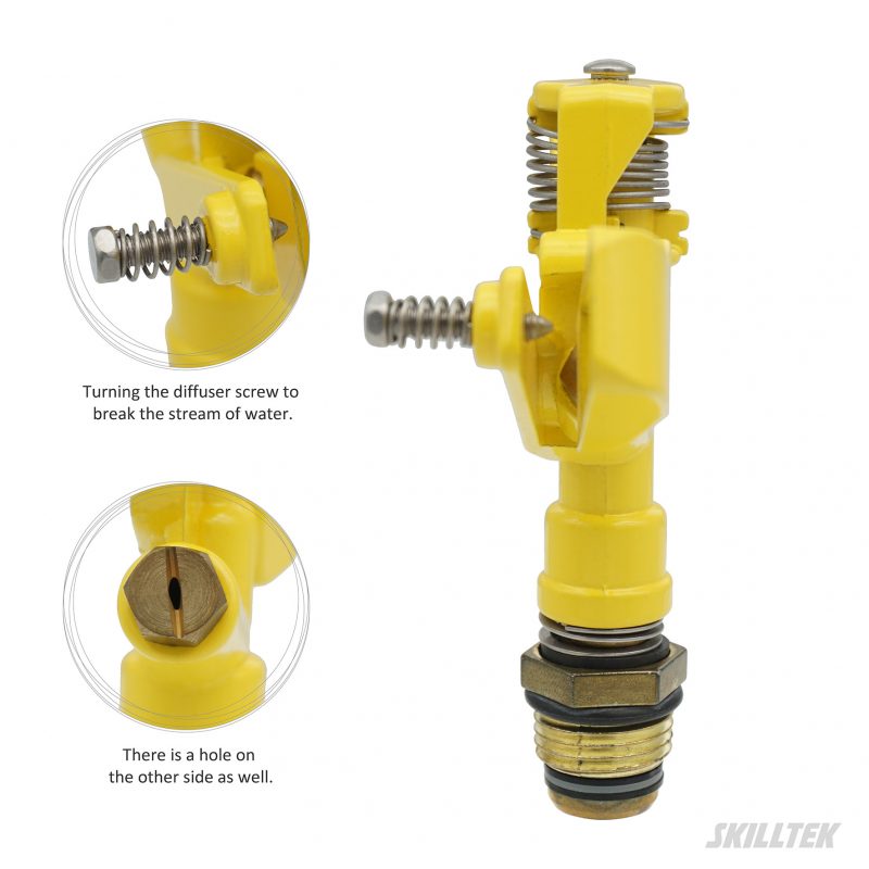 Metal Two-way Sprinkler Manufacturer from Taiwan - SKILLTEK
