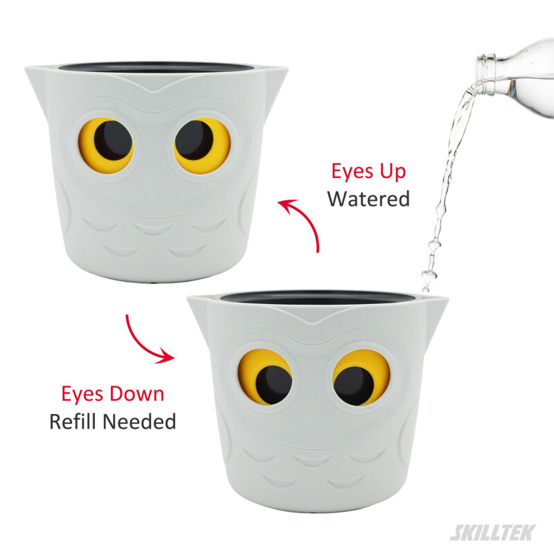 Owl Visual Gauge Self-Watering Pot Manufacturer from Taiwan - SKILLTEK
